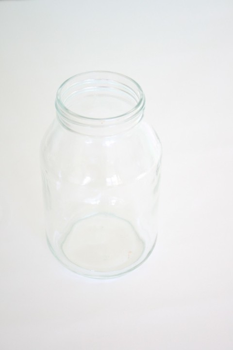 Weekly Pinterest Challenge: Washi Wrapped Jar - Dream Green DIY