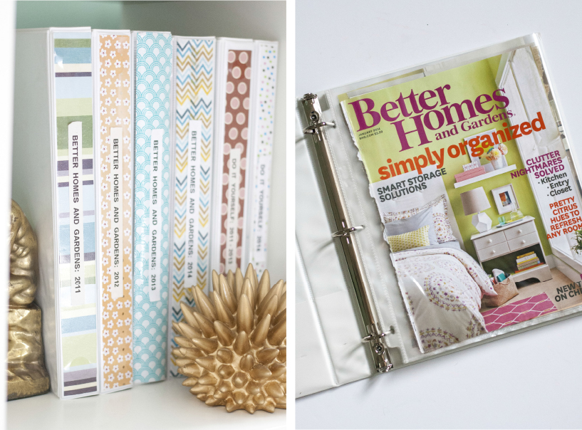 BHG Magazine Filing System - Dream Green DIY
