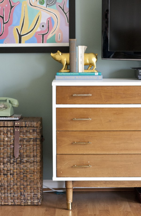 Two Tone Dresser - Dream Green DIY