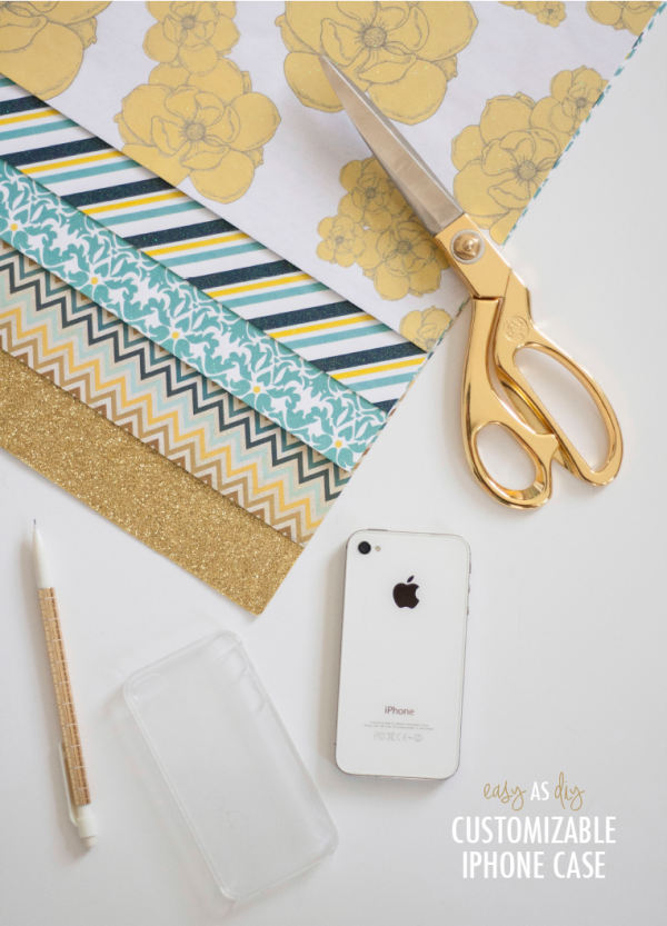 Easy as D-I-Y: Customizable iPhone Case - Dream Green DIY