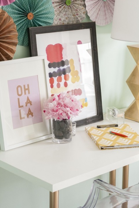3 Ways to Style A Minted Print - Dream Green DIY