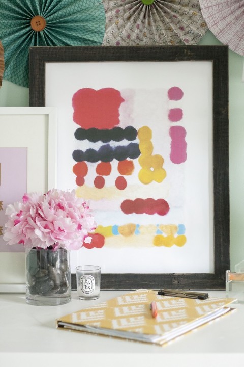 3 Ways to Style A Minted Print - Dream Green DIY