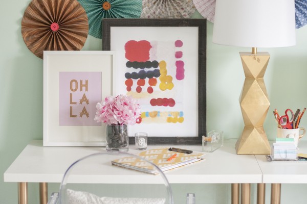 3 Ways to Style A Minted Print - Dream Green DIY