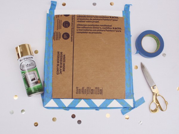 DIY Gold Embellished Frame // With Oh My Darlings - Dream Green DIY