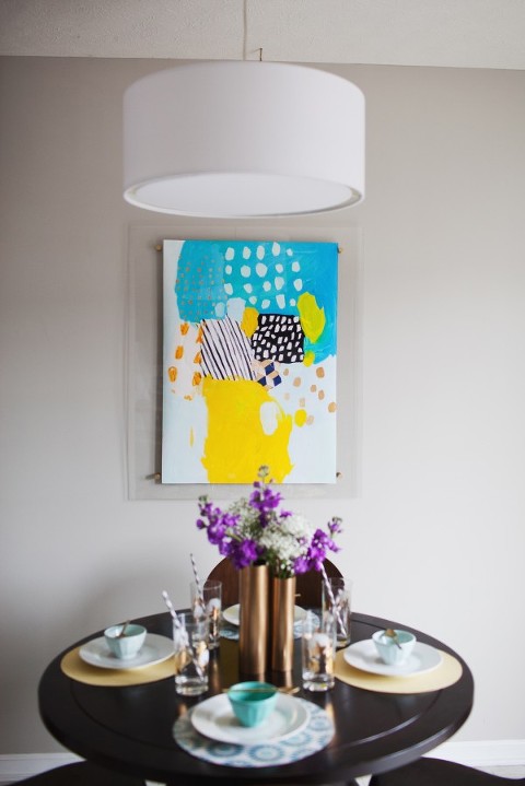 A Do-It-Yourself Acrylic+Brass Frame - Dream Green DIY