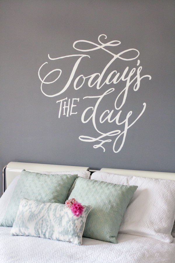 DIY Wall Quote // with Epson + Leen Jean Studios - Dream Green DIY