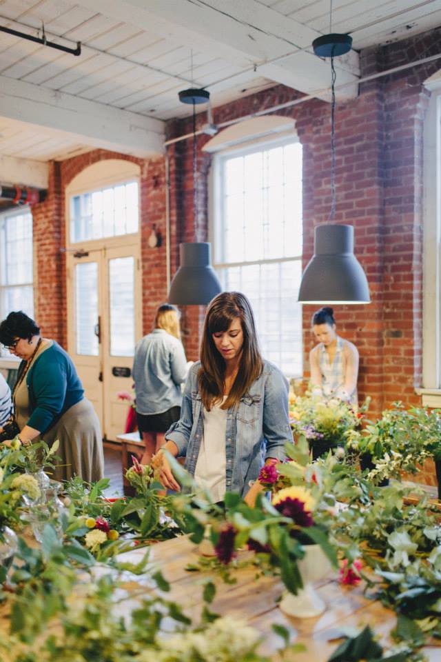 DIY Foraged Floral Arranging - Dream Green DIY