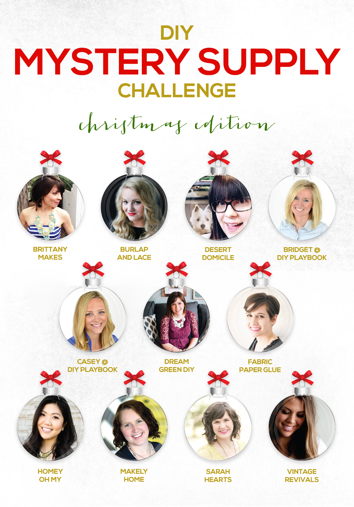 Announcing the DIY Mystery Supply Challenge - Dream Green DIY