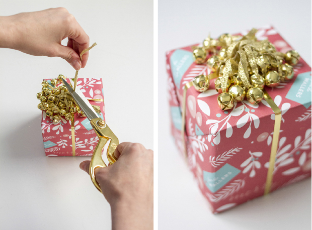Holiday Paper Wrap Up #7 // Jingle Bells - Dream Green DIY