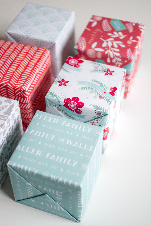 Holiday Paper Wrap Up Challenge - Dream Green DIY