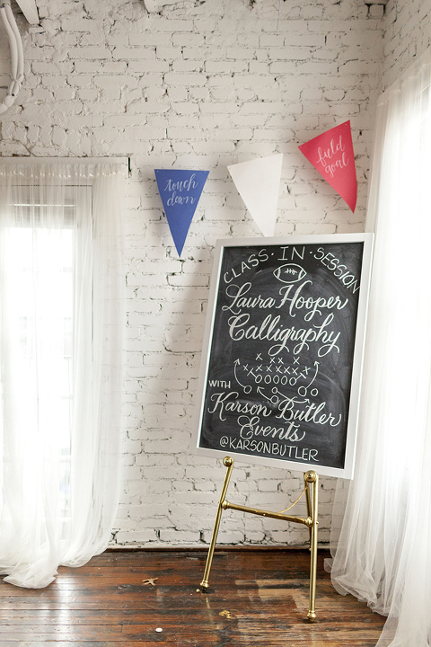 Laura Hooper Calligraphy Workshop - Dream Green DIY