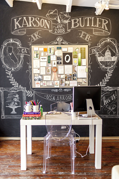 Karson Butler Events Studio Tour - Dream Green DIY