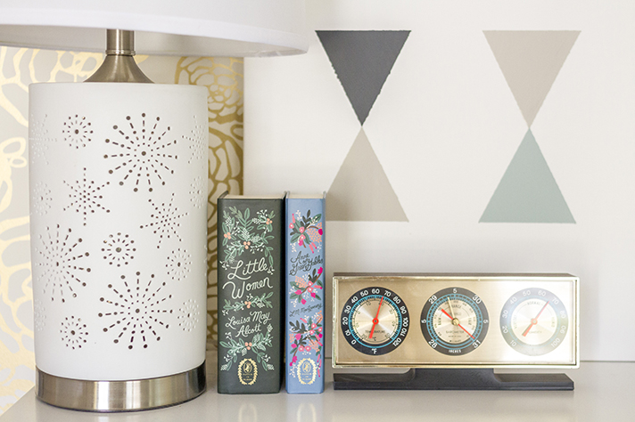 DIY Modern Triangles Artwork