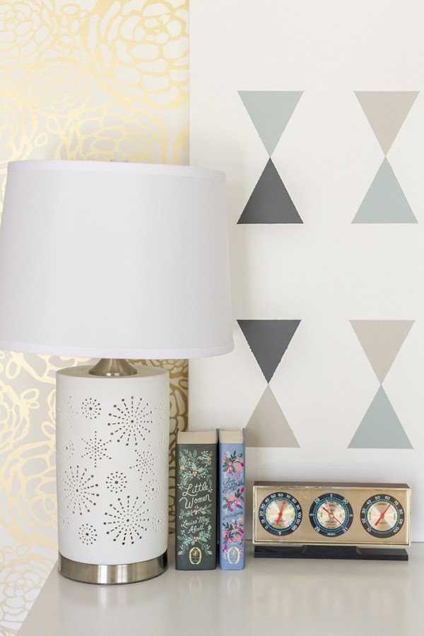 DIY Modern Triangles Artwork