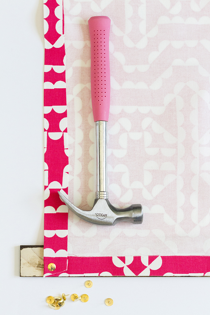 DIY Fabric Wall Art // Josi Severson Textiles Giveaway - Dream Green DIY