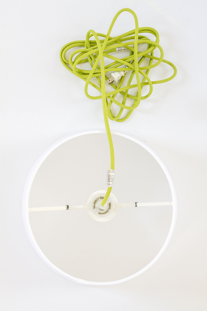 DIY IKEA Bedside Lamp - Dream Green DIY