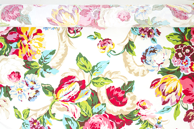 DIY No-Sew Floral Fabric Chargers