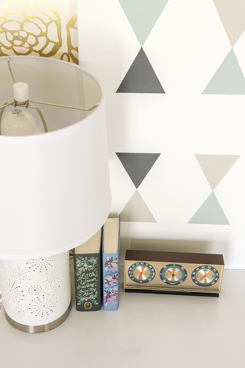 DIY Modern Triangles Artwork