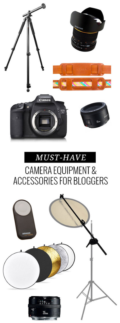 Must-Have Camera Equipment & Accessories For Bloggers