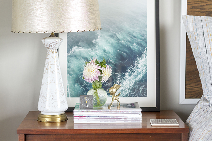 How To Decorate A Nightstand In 10 Minutes
