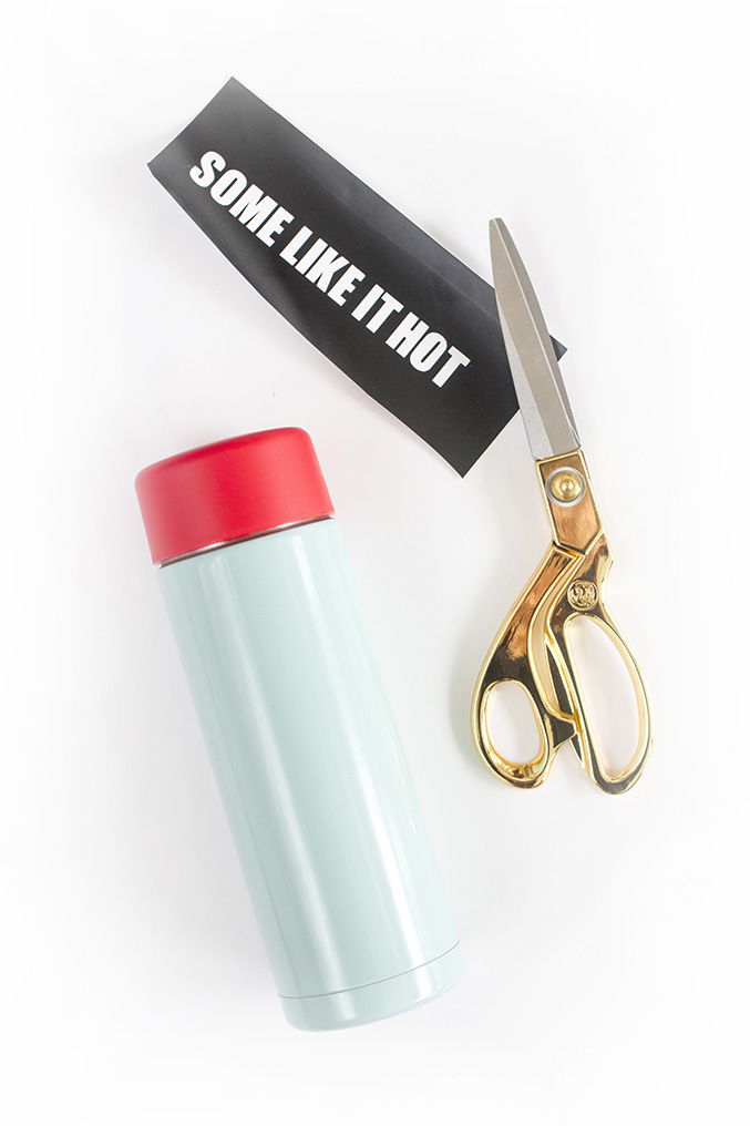 DIY "Some Like It Hot" Thermos - Dream Green DIY