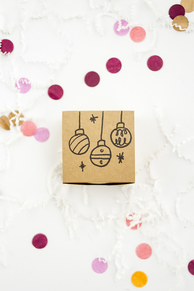 10-Minute DIY Doodle Gift Boxes - Dream Green DIY