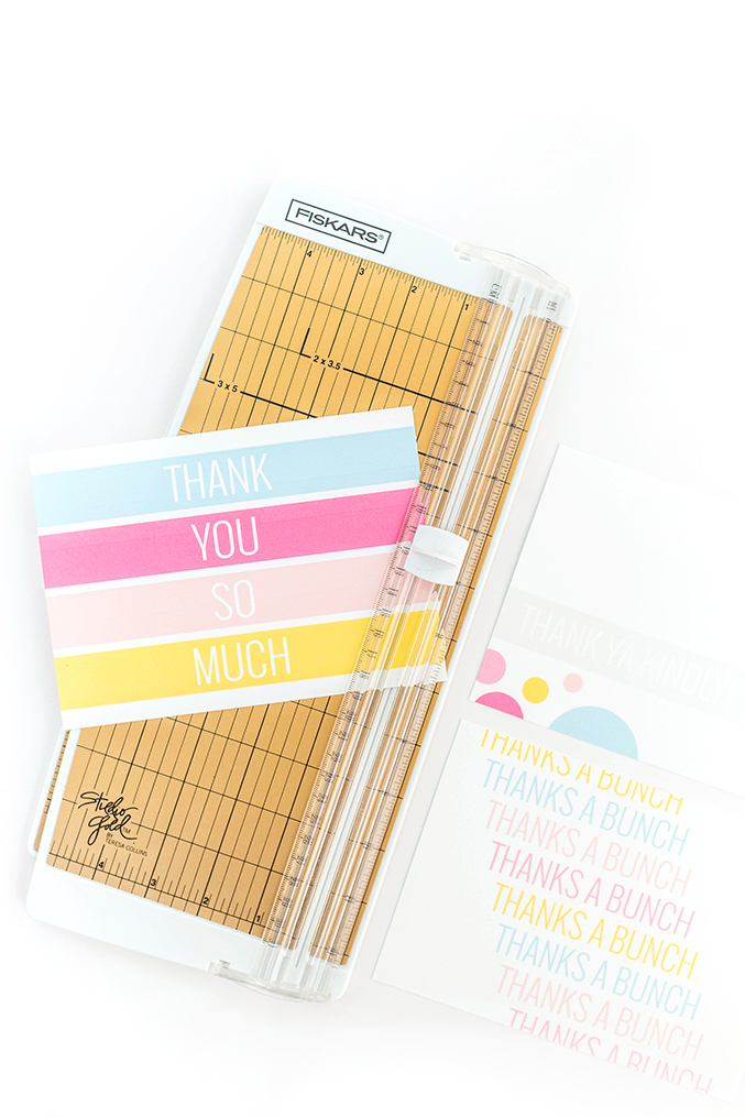DIY Printable Thank You Cards - Dream Green DIY