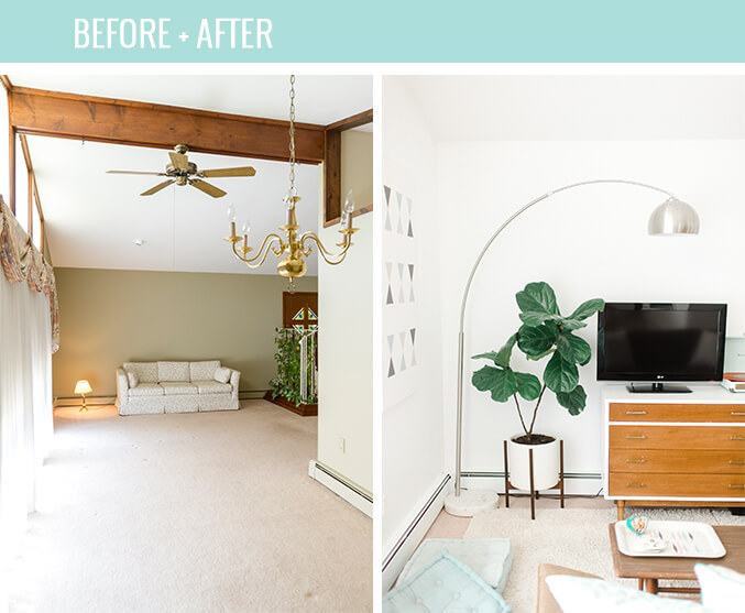 Before and After Home Reno Updates: 8 Months In - Dream Green DIY