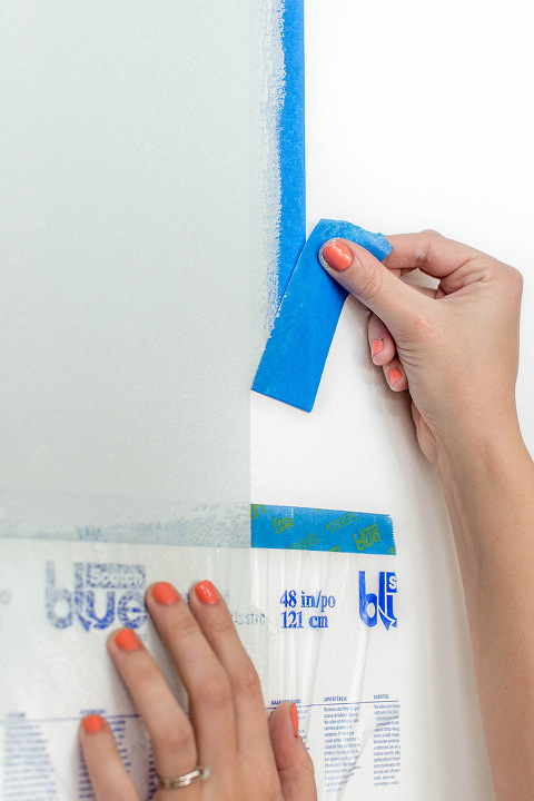 Make Your Gallery Wall Pop With A DIY Painted Wall Block - Dream Green DIY