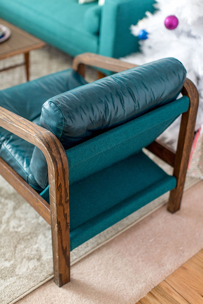 Before & After: A Thrifted Side Chair Makeover - Dream Green DIY