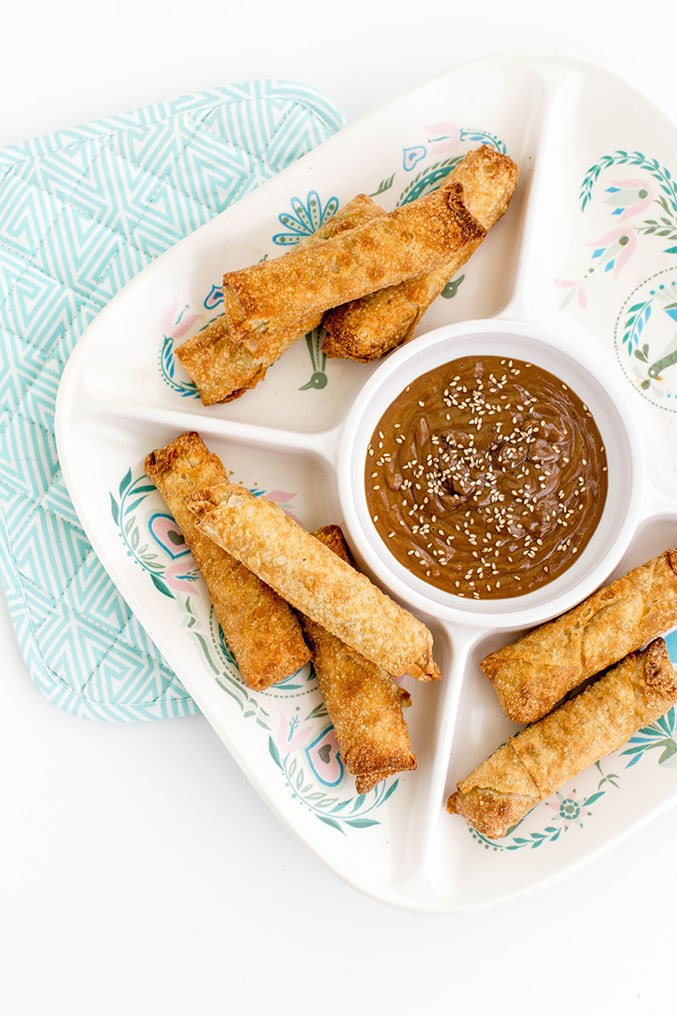 A Recipe For Spring Roll Peanut Dipping Sauce - Dream Green DIY