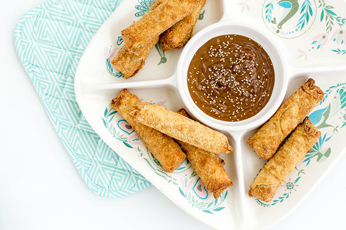 A Recipe For Spring Roll Peanut Dipping Sauce - Dream Green DIY