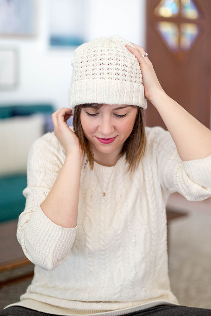 Soothe Your Migraine With A DIY Beanie Ice Pack - Dream Green DIY