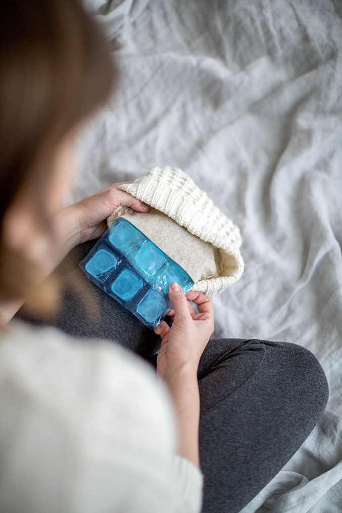 Soothe Your Migraine With A DIY Beanie Ice Pack - Dream Green DIY