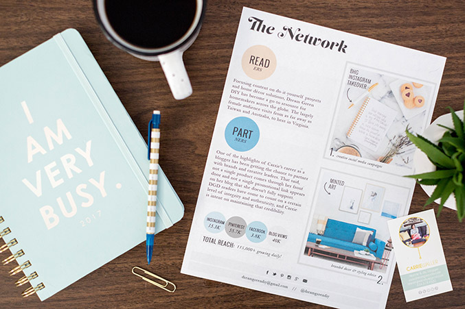 5 Things Your Media Kit Needs To Include - Dream Green DIY