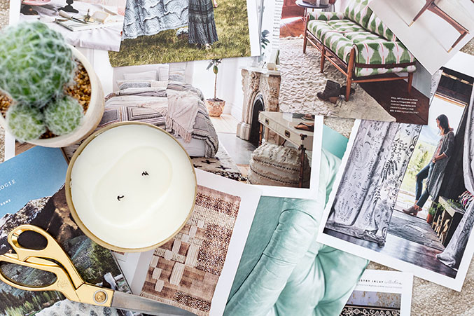 How To Make A Free DIY Catalog Mood Board - Dream Green DIY