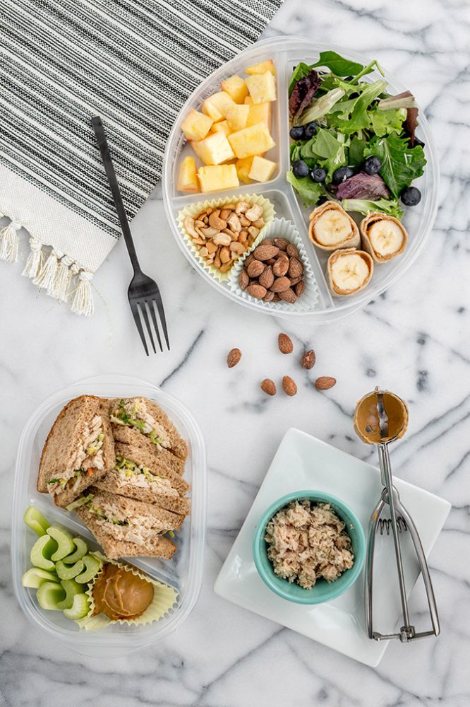 Two Versions Of A Mid-Week Bento Box Lunch - Dream Green DIY