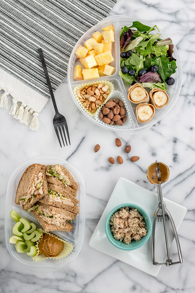 Two Versions Of A Mid-Week Bento Box Lunch - Dream Green DIY