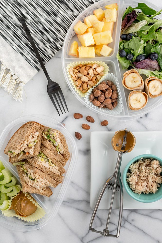 Two Versions Of A Mid-Week Bento Box Lunch - Dream Green DIY