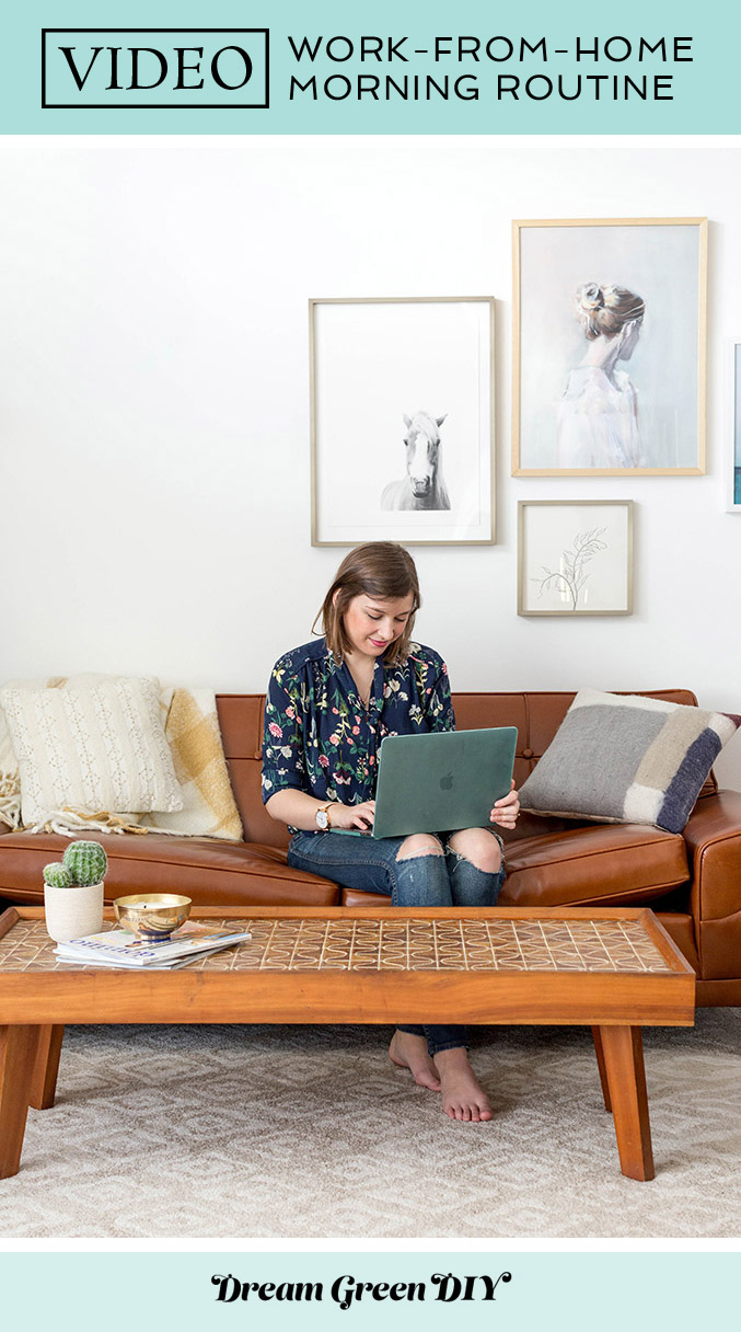 A Peek Into My Real-Life Morning Routine - Dream Green DIY