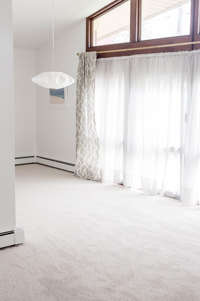 Why We Re-carpeted Our Carpeted Living Room - Dream Green DIY