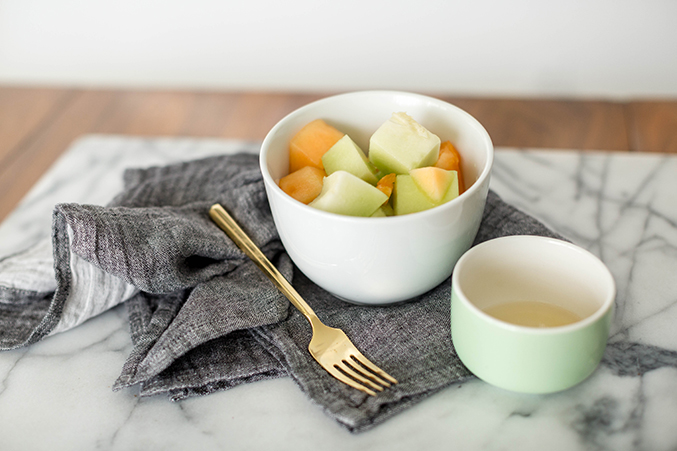 5-Minute Fruit Salad Honey Drizzle - Dream Green DIY