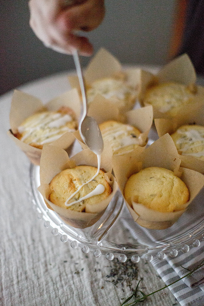 A Recipe For Lemon Lavender Muffins - Dream Green DIY