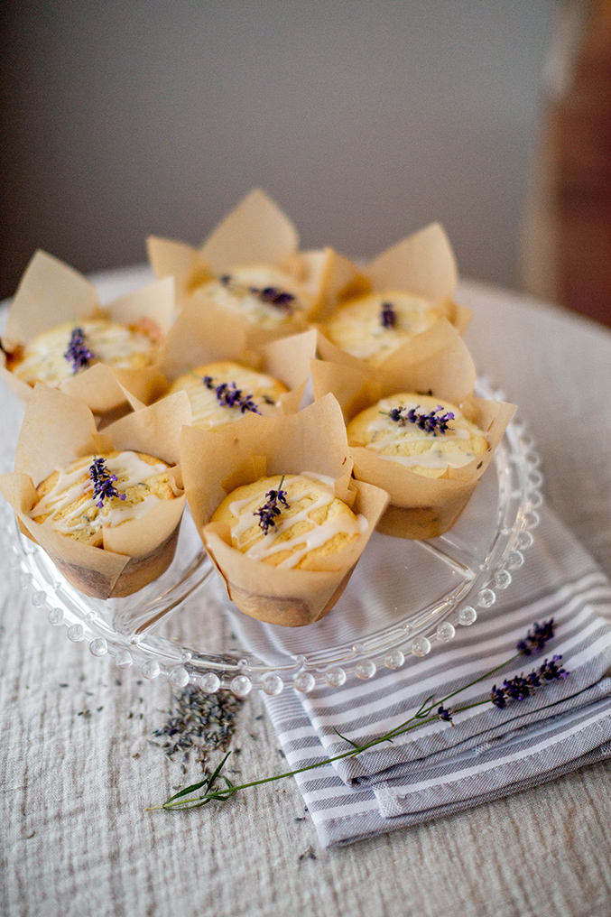 A Recipe For Lemon Lavender Muffins - Dream Green DIY