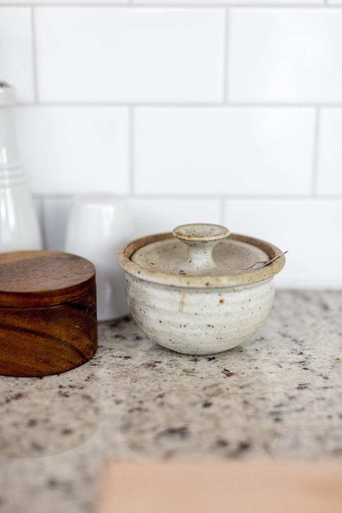 Thrift Store Score: Vintage Handmade Pottery - Dream Green DIY