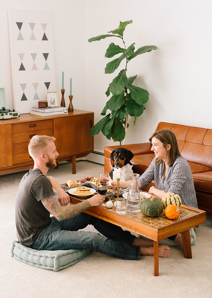 An At-Home Thanksgiving Picnic For Two - Dream Green DIY