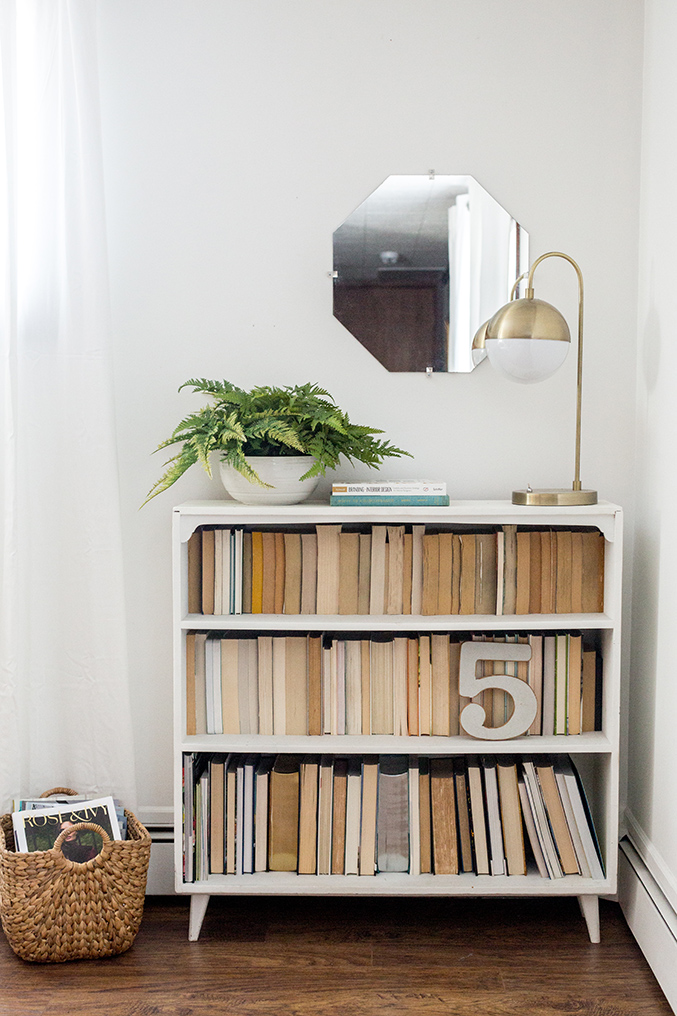 Updating An Ugly Thrifted Hexagon Mirror - Dream Green DIY