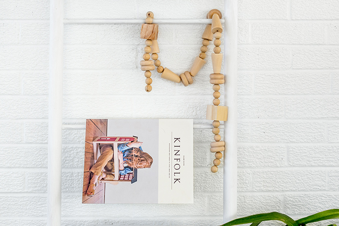 DIY Decorative Wooden Bead Strand - Dream Green DIY