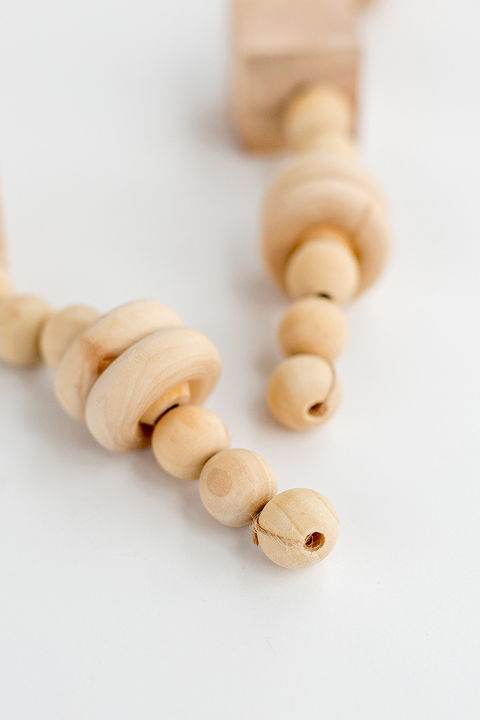 DIY Decorative Wooden Bead Strand - Dream Green DIY