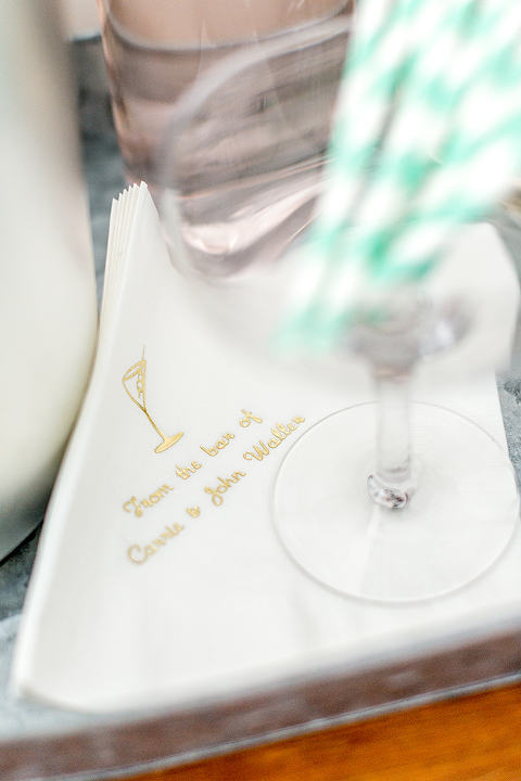 How To Create A Bar Cart Vignette Without A Cart - Dream Green DIY